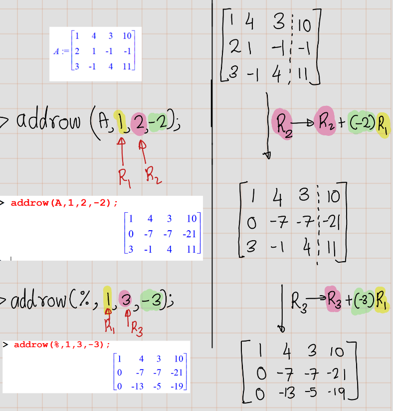Lesson 10 Matrices | Maple